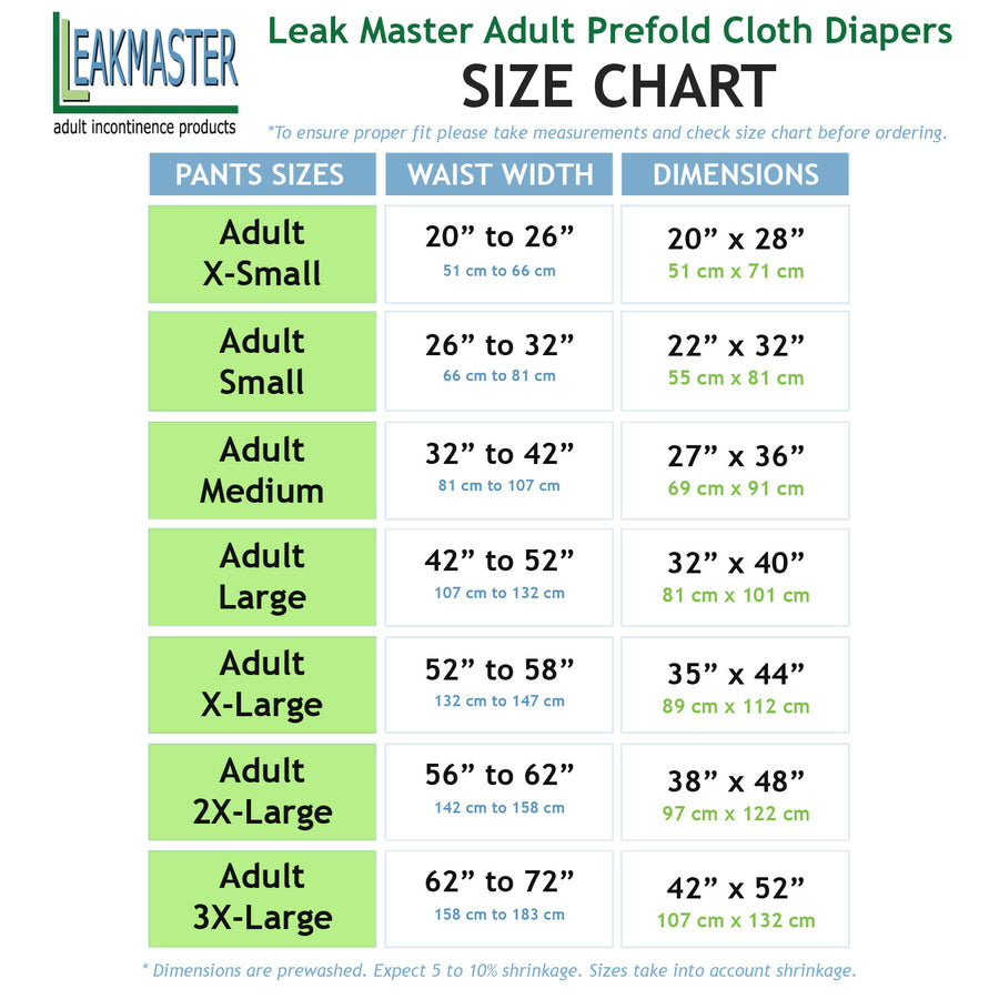 Experience Unbeatable Comfort with LeakMaster Gauze Cloth Diapers ...